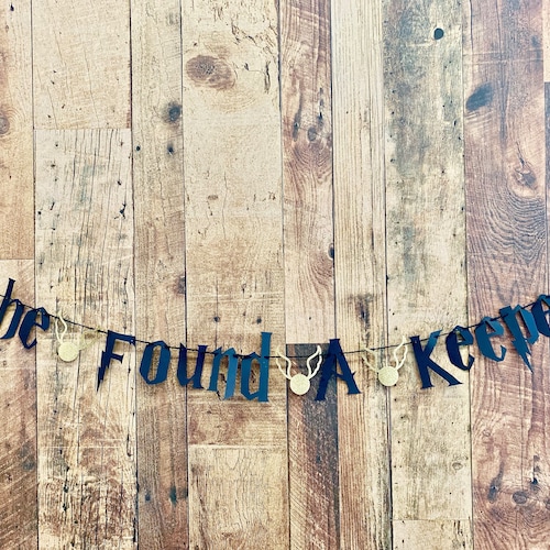 She Found A Keeper Banner Wizard Banner Party Decor - Etsy