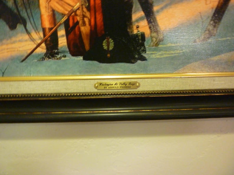 Prayer at Valley Forge Canvas Print, 18 Tall, Brand New, A. Friberg - Etsy