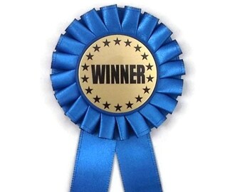 Award Blue Ribbon | Etsy