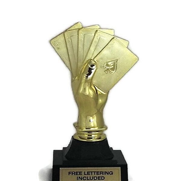 Poker Trophy - Etsy