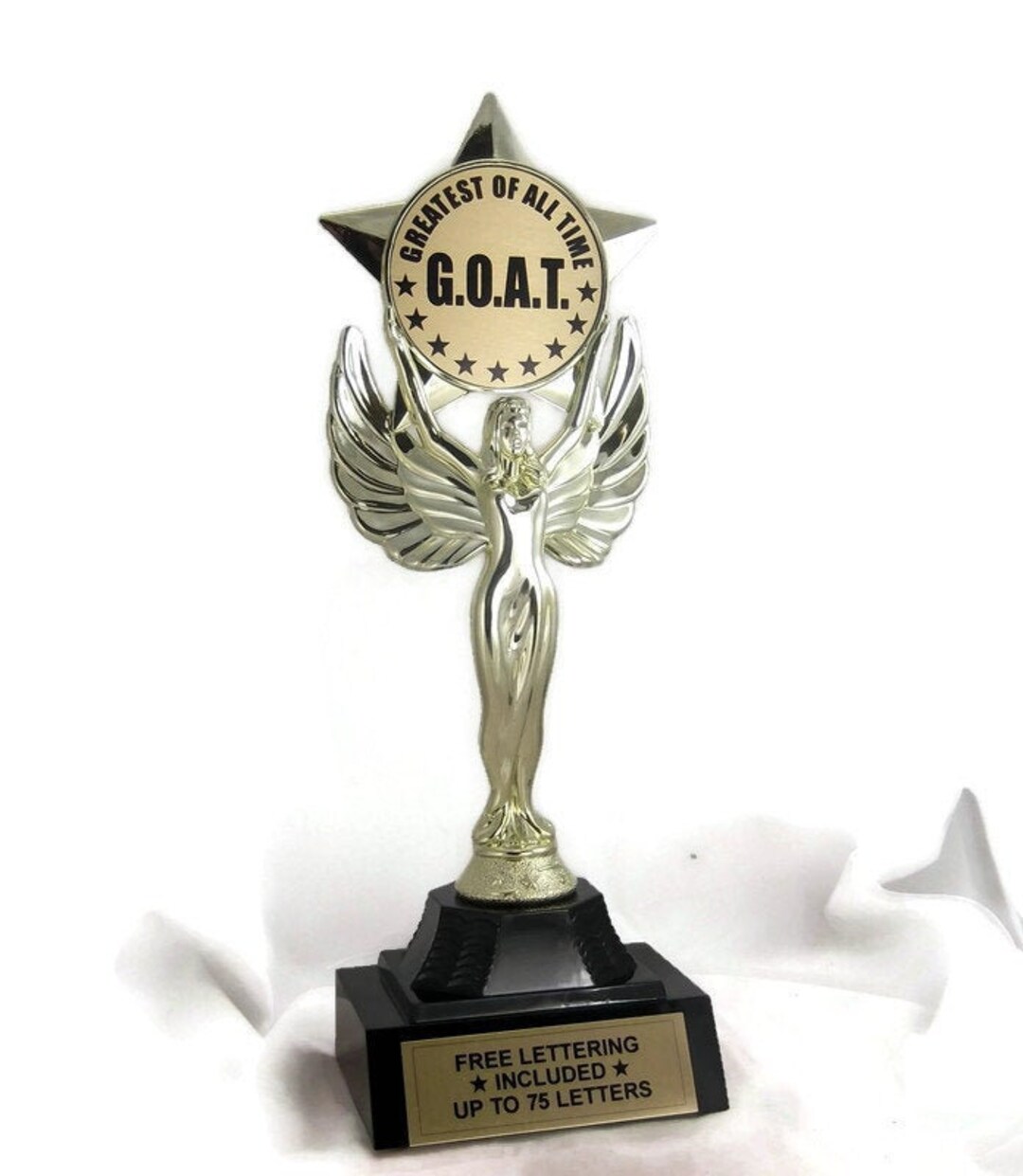 G.O.A.T. Trophy Greatest of All Time Champion Winner Best - Etsy Australia