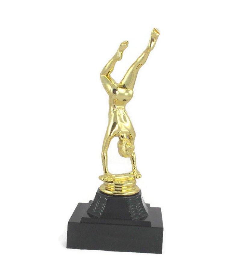 Gymnastics Trophy Female Handstand Balance Beam | Etsy