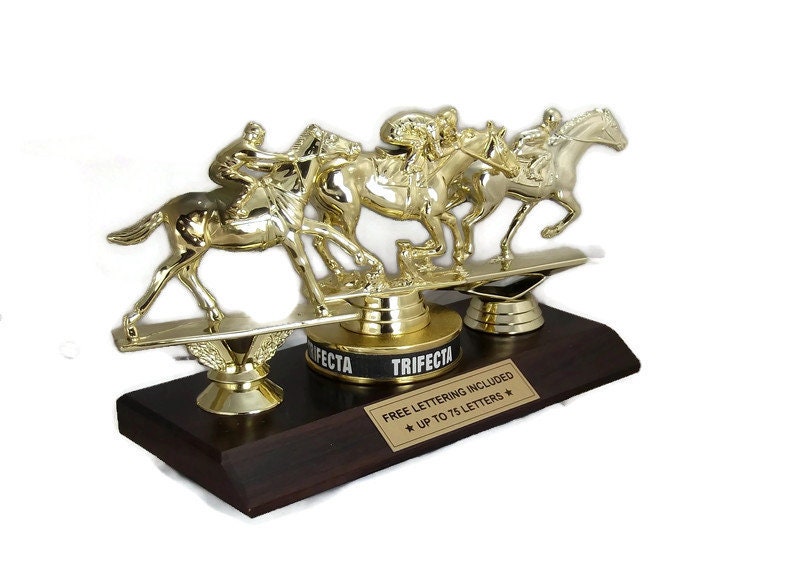 Art & Collectibles Winner Champion Derby Jockey Trifecta Racehorse ...