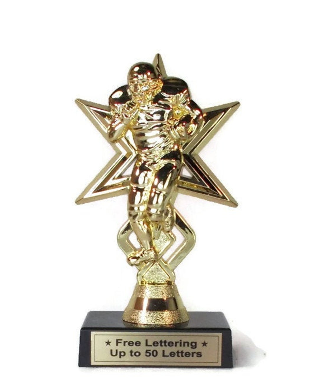 Football Trophy Runner Touchdown First Down Football - Etsy