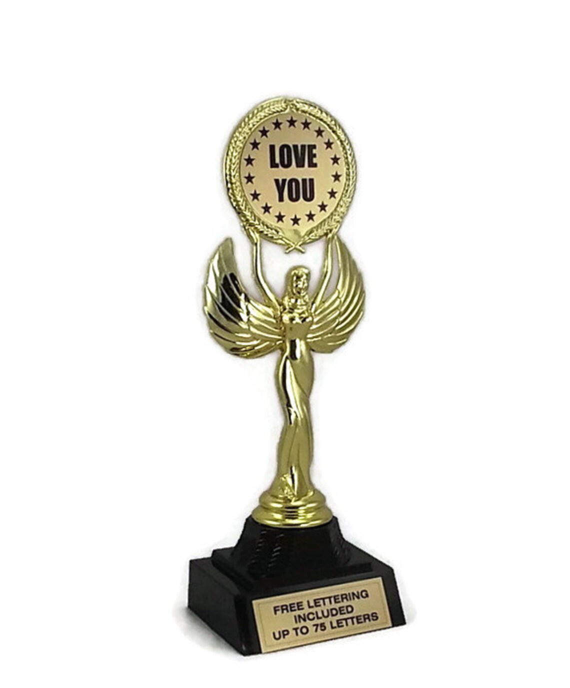 Love You Trophy Love Adore Affection Admiration Free - Etsy