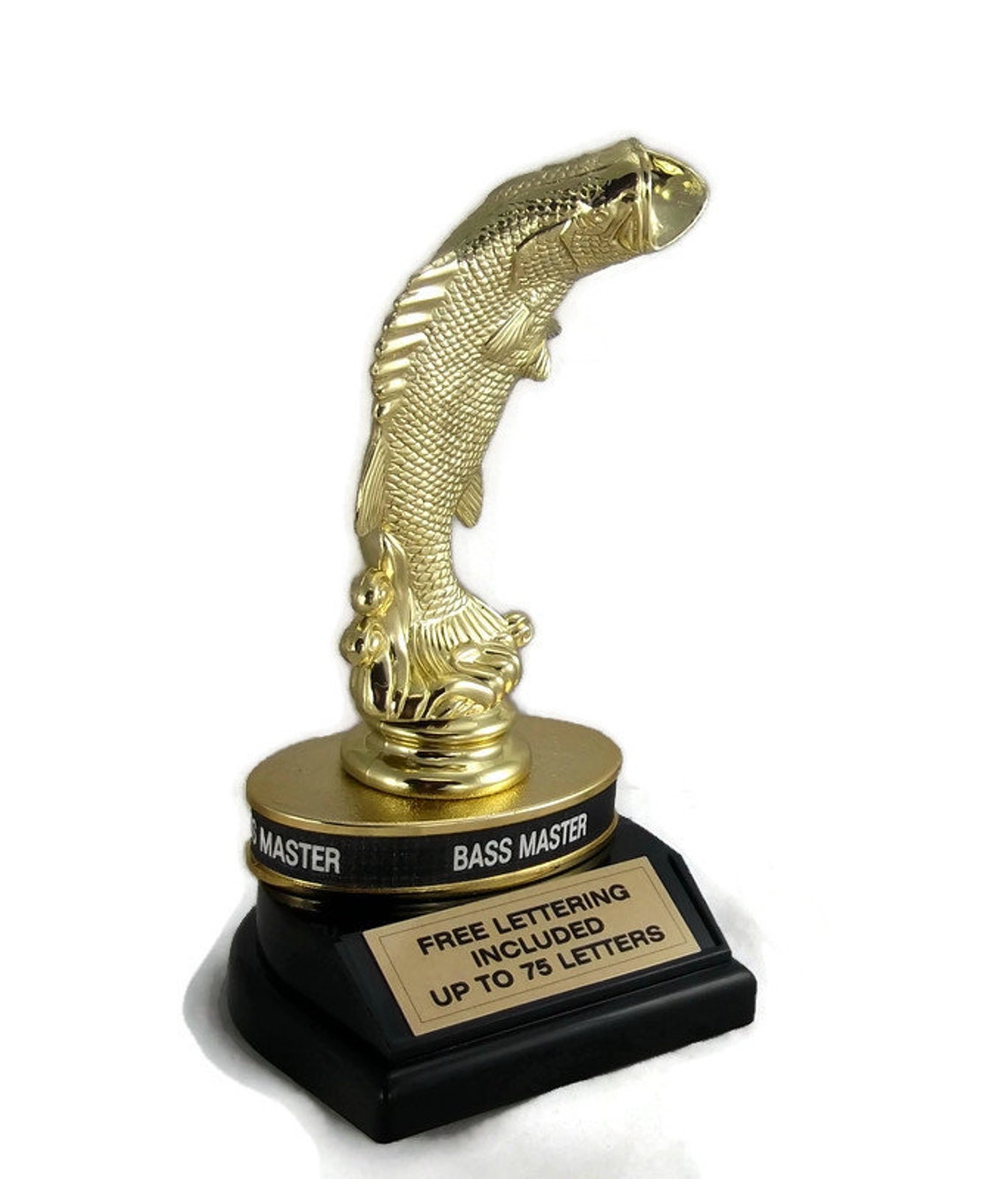 Bass Master Trophy Fishing Bass Angler Catch Lake - Etsy