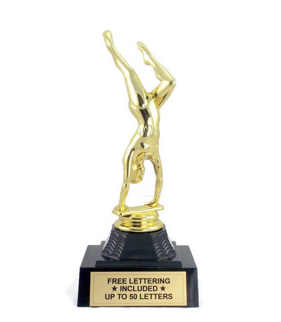 Gymnastics Trophy Female Handstand Balance Beam | Etsy