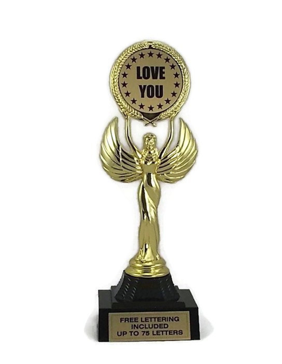 Love You Trophy Love Adore Affection Admiration Free - Etsy
