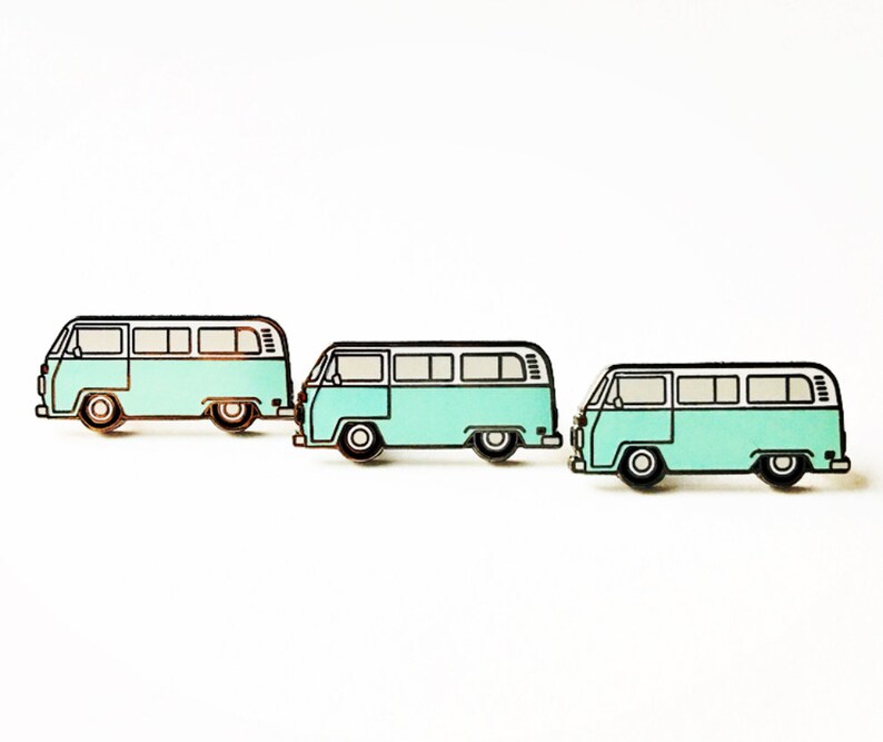 Camper Van Pin - Etsy