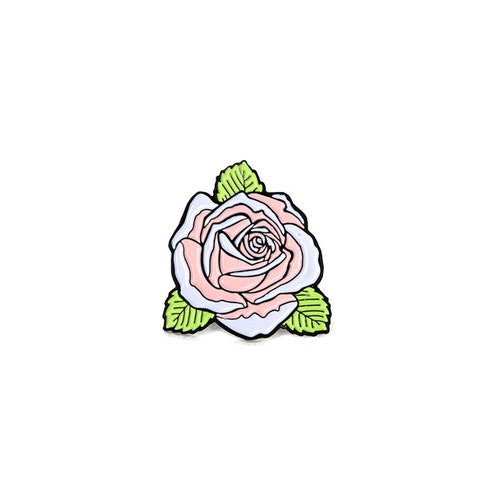 Rose Resilience Enamel Lapel Pin | Etsy