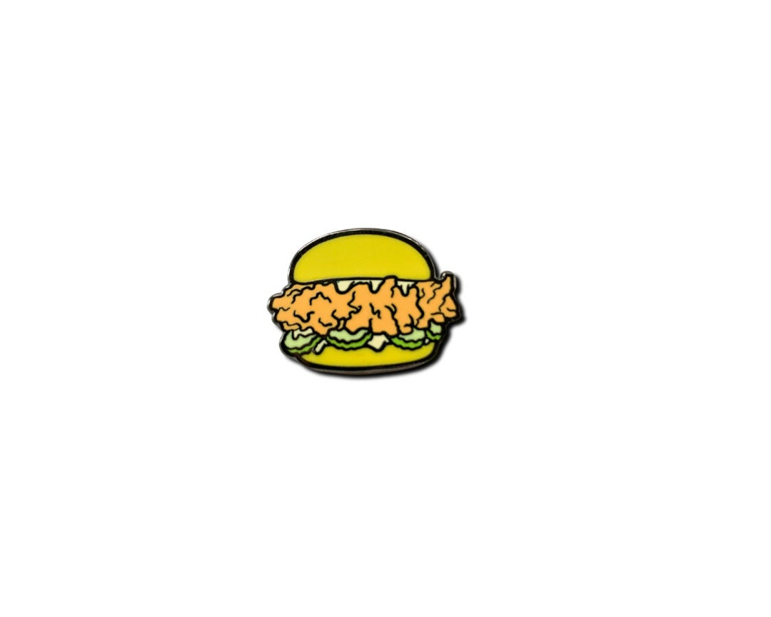 Chicken Sandwich Pin - Etsy