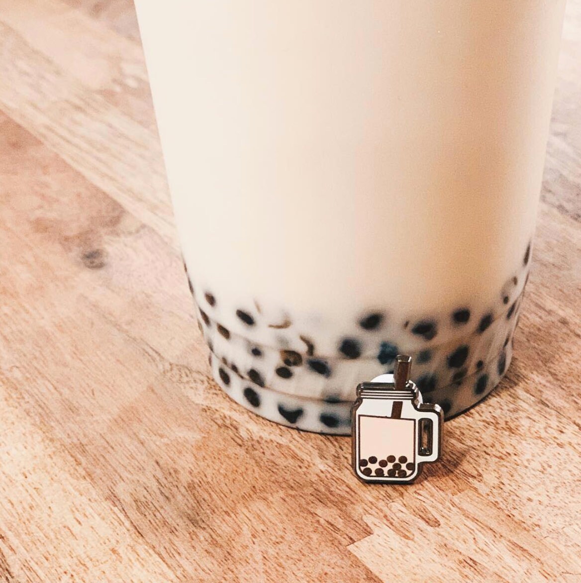 Boba Bubble Tea Pin - Etsy