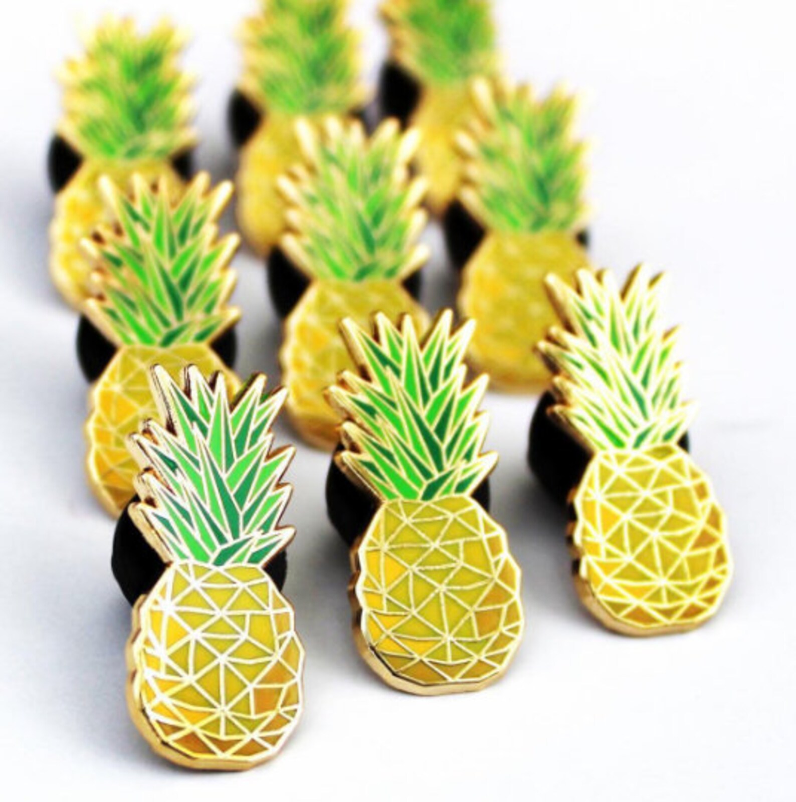 Pineapple Pin - Etsy
