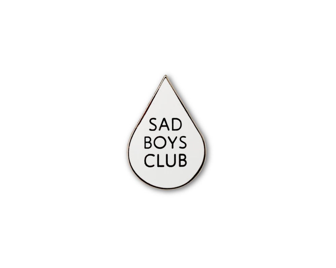Sad Boys Club Pin - Etsy