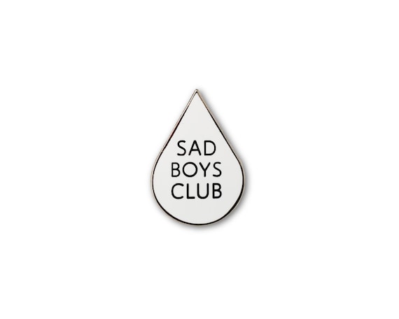 Sad Boys Club Pin | Etsy