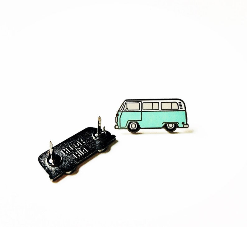Camper Van Pin - Etsy
