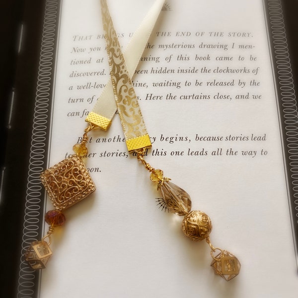 Ribbon Bookmark - Etsy