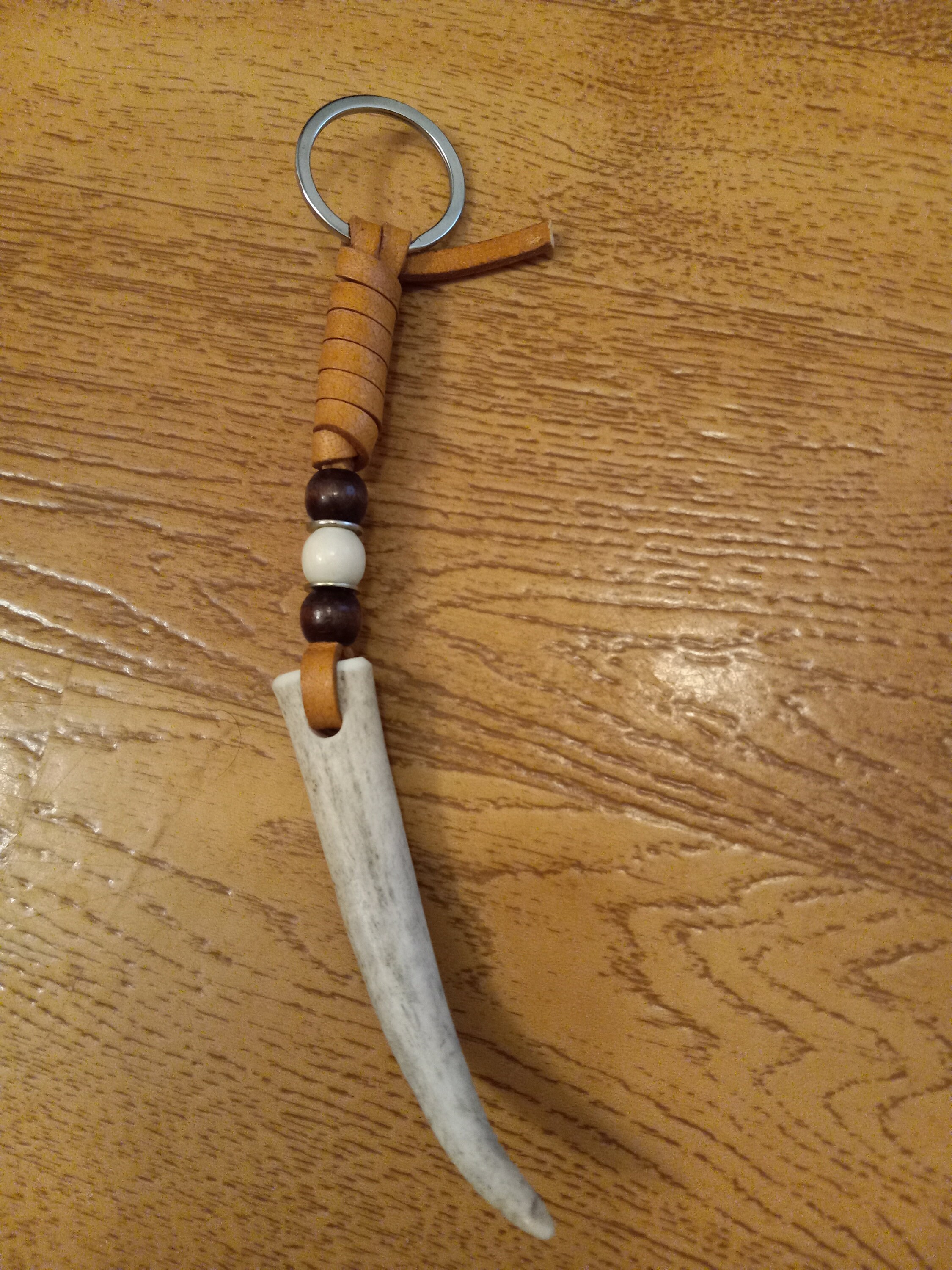 Deer Antler Keychain - Etsy