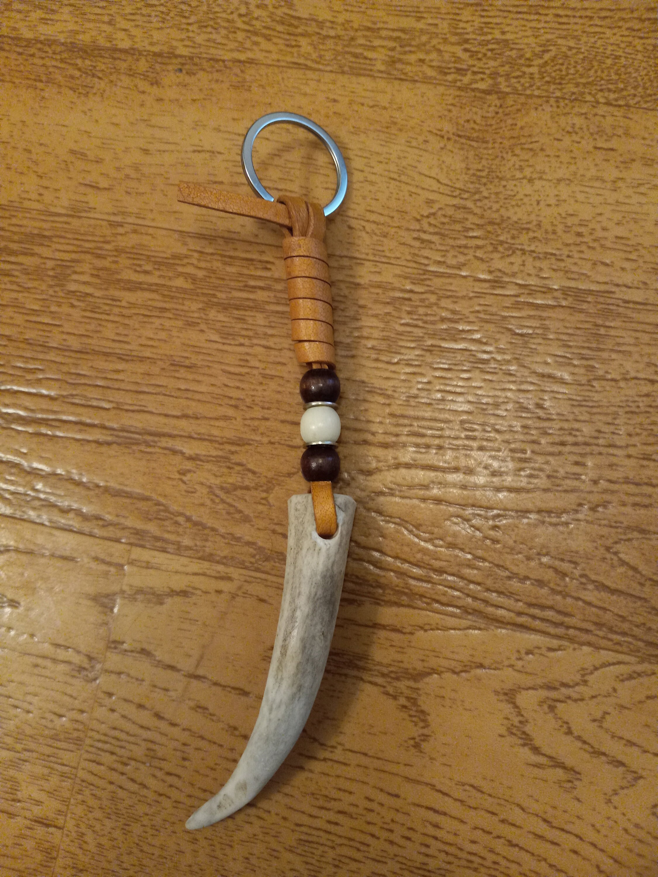 Deer Antler Keychain - Etsy