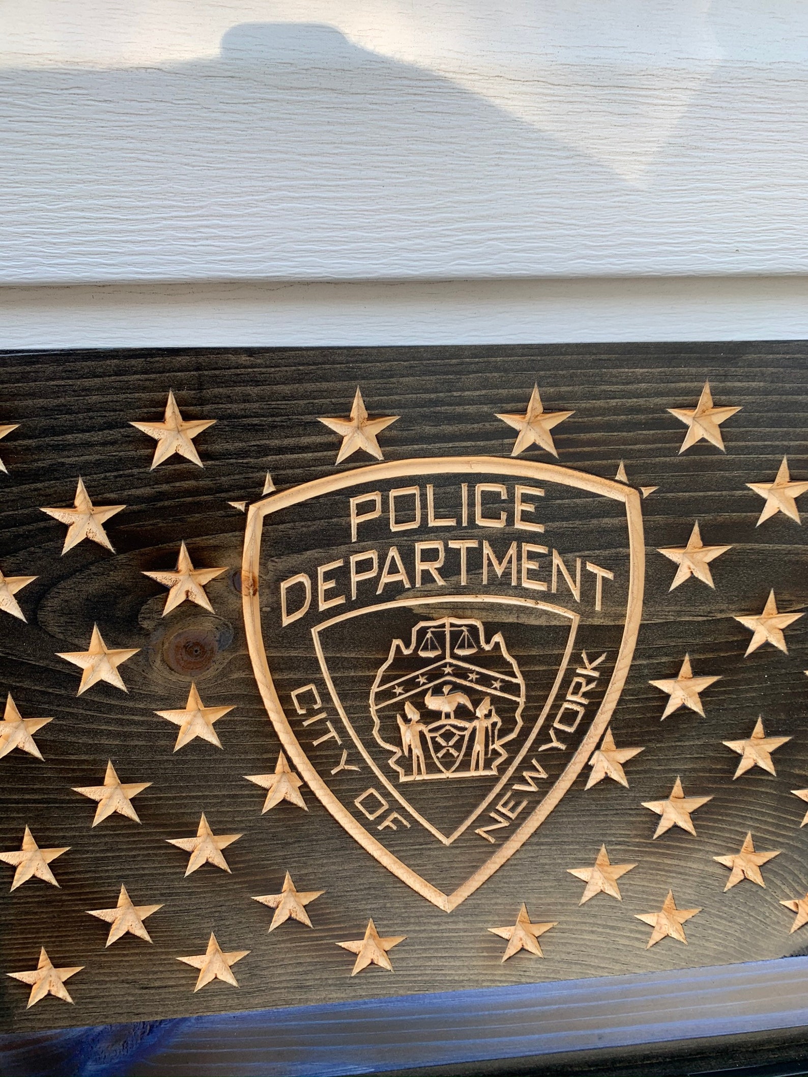 Challenge Coin Display Thin Blue Line Flag American Flag - Etsy