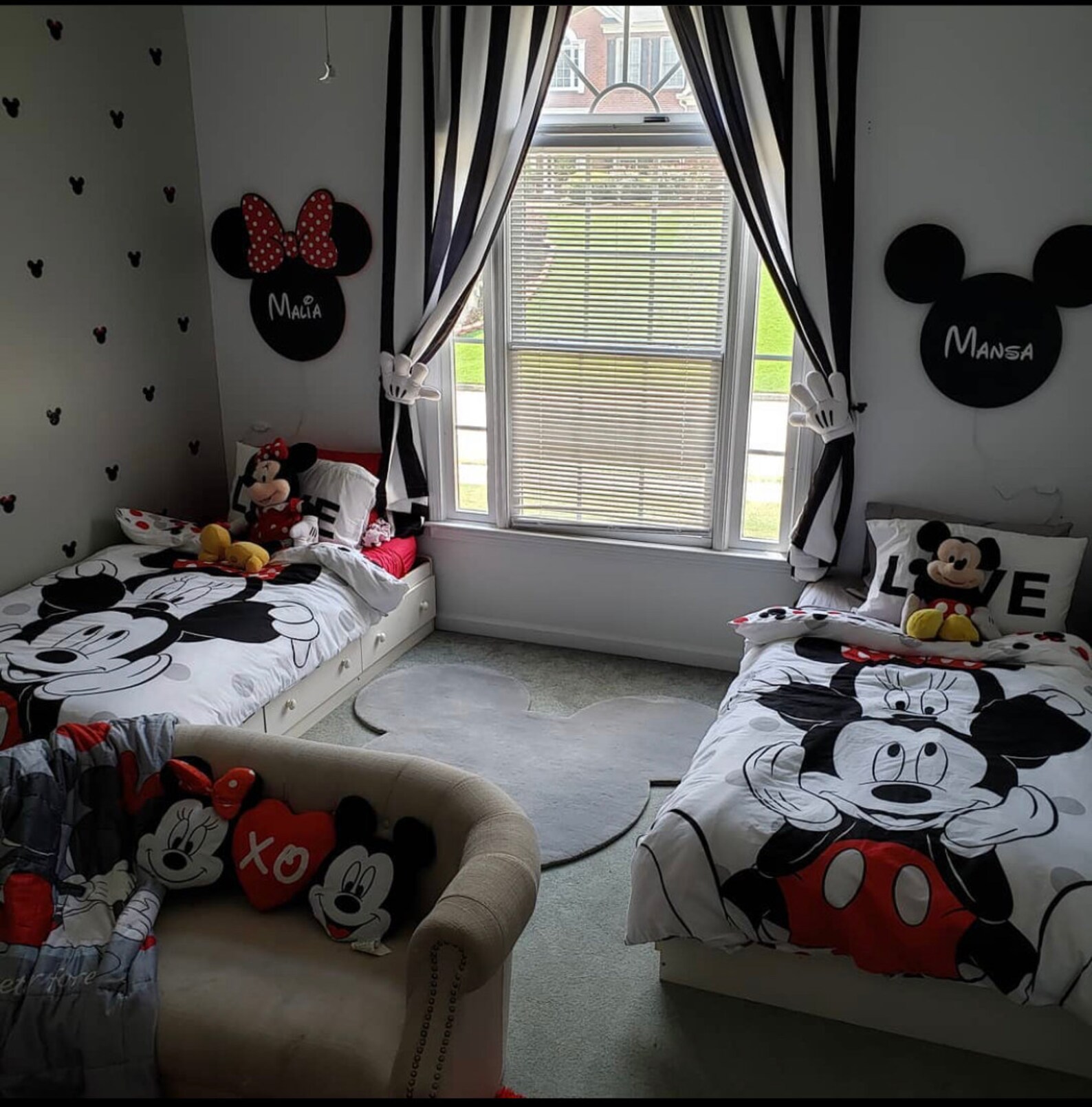 Illuminated Minnie Head With Multicolor LED Lighting Disney - Etsy