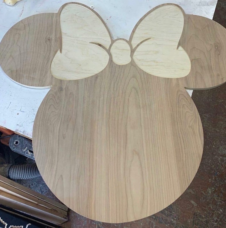 Illuminated Minnie Head With Multicolor LED Lighting Disney - Etsy