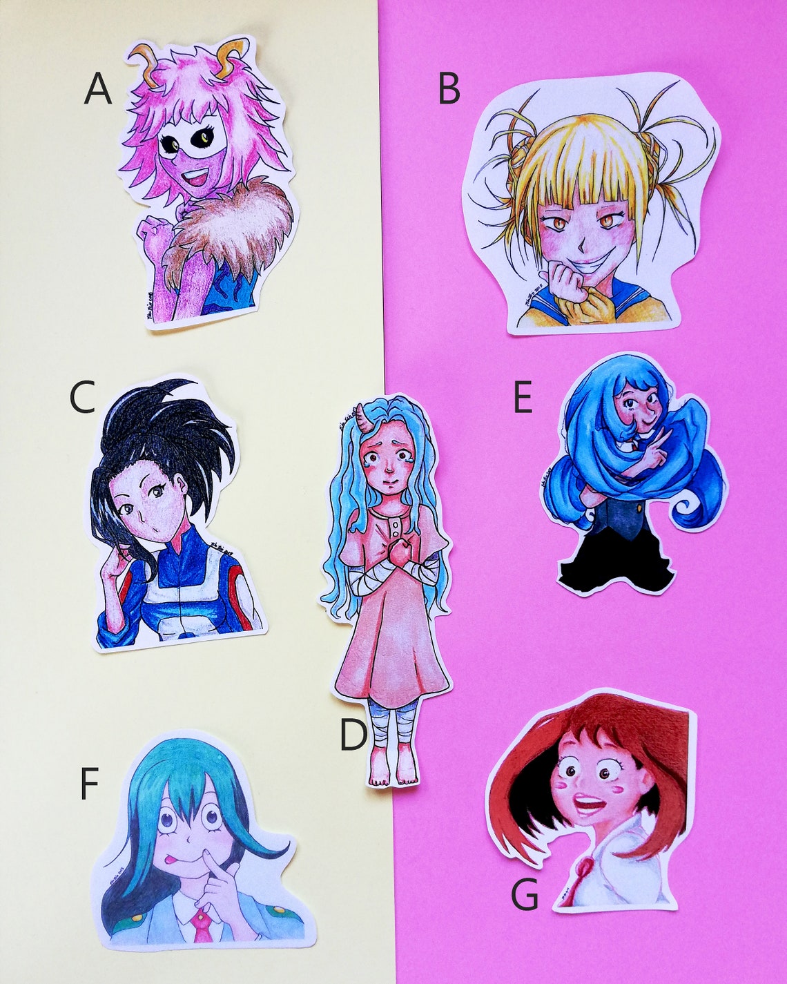 Anime Sticker Sticker Pack Cute Stickers Hero Academia Sticker
