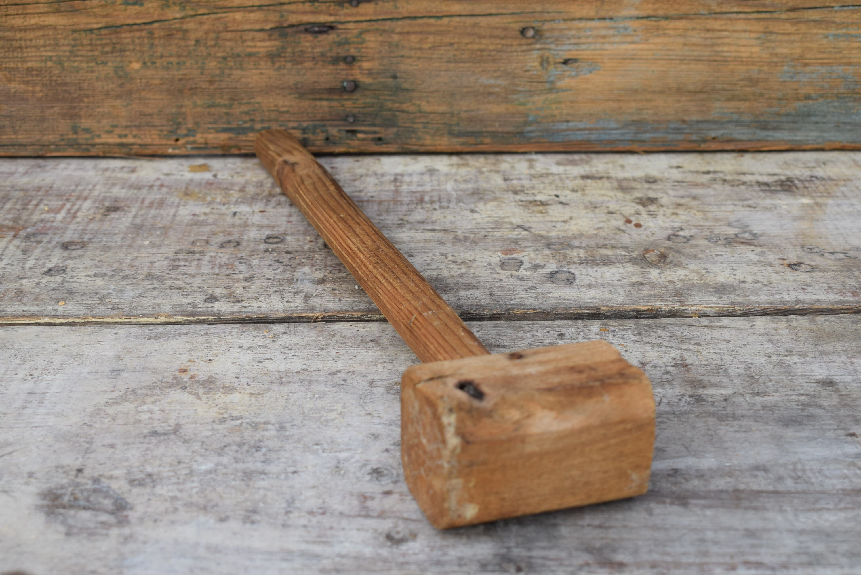 Meat Hammer Handmade Wooden Hammer Kitchen Tool Wood | Etsy