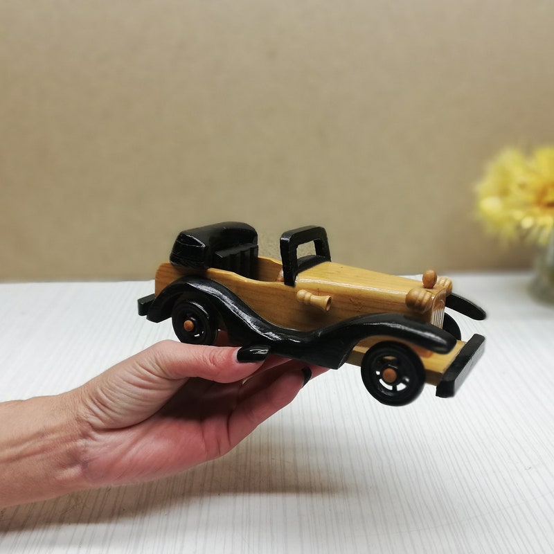 Handmade Wooden Model Car - Etsy