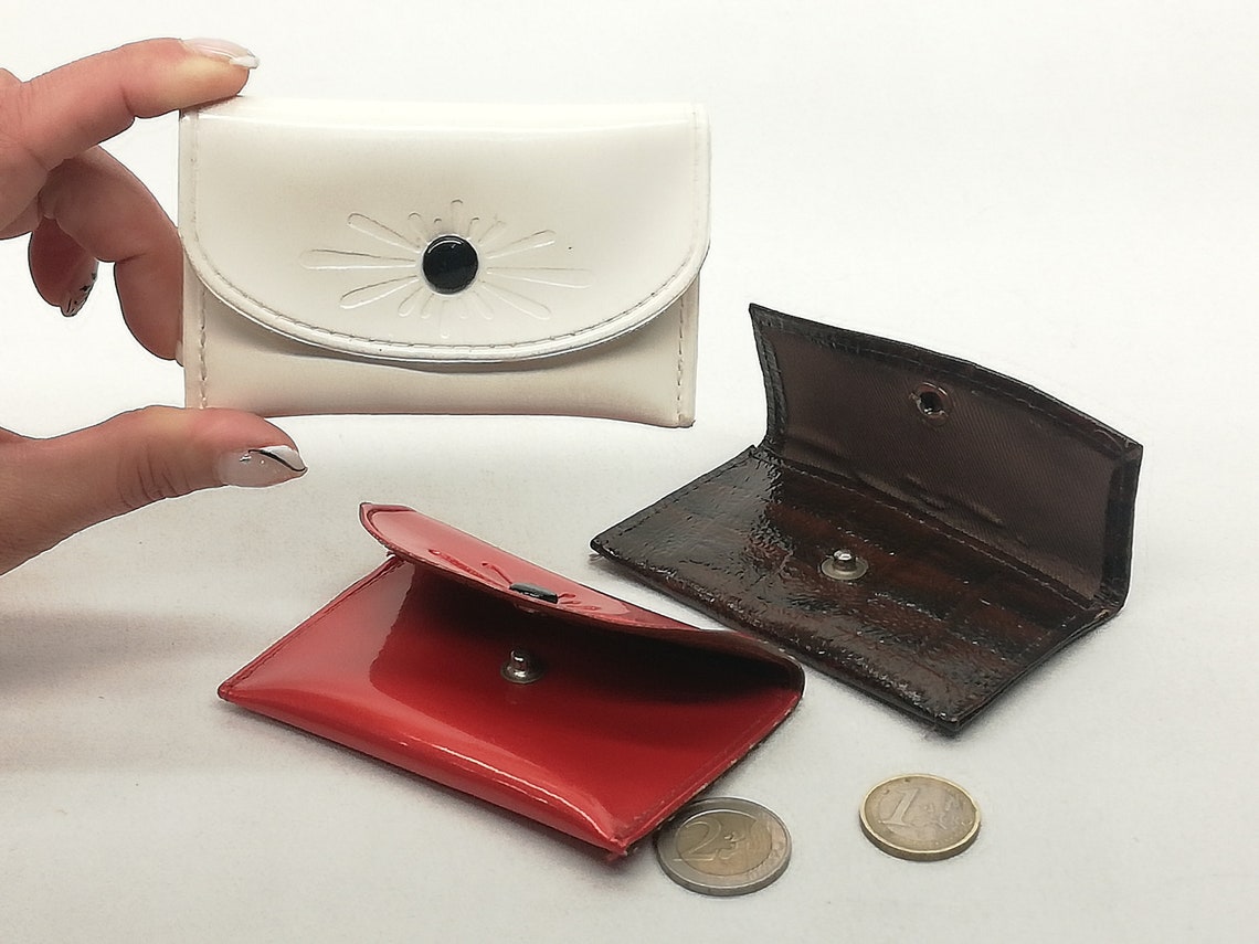 Vintage Three Purses 60's Tiny Coin Purses Multi - Etsy