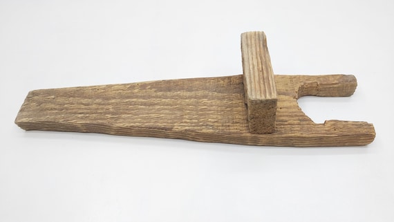 Vintage boot jack - Handmade wooden boot puller - Pri… - Gem
