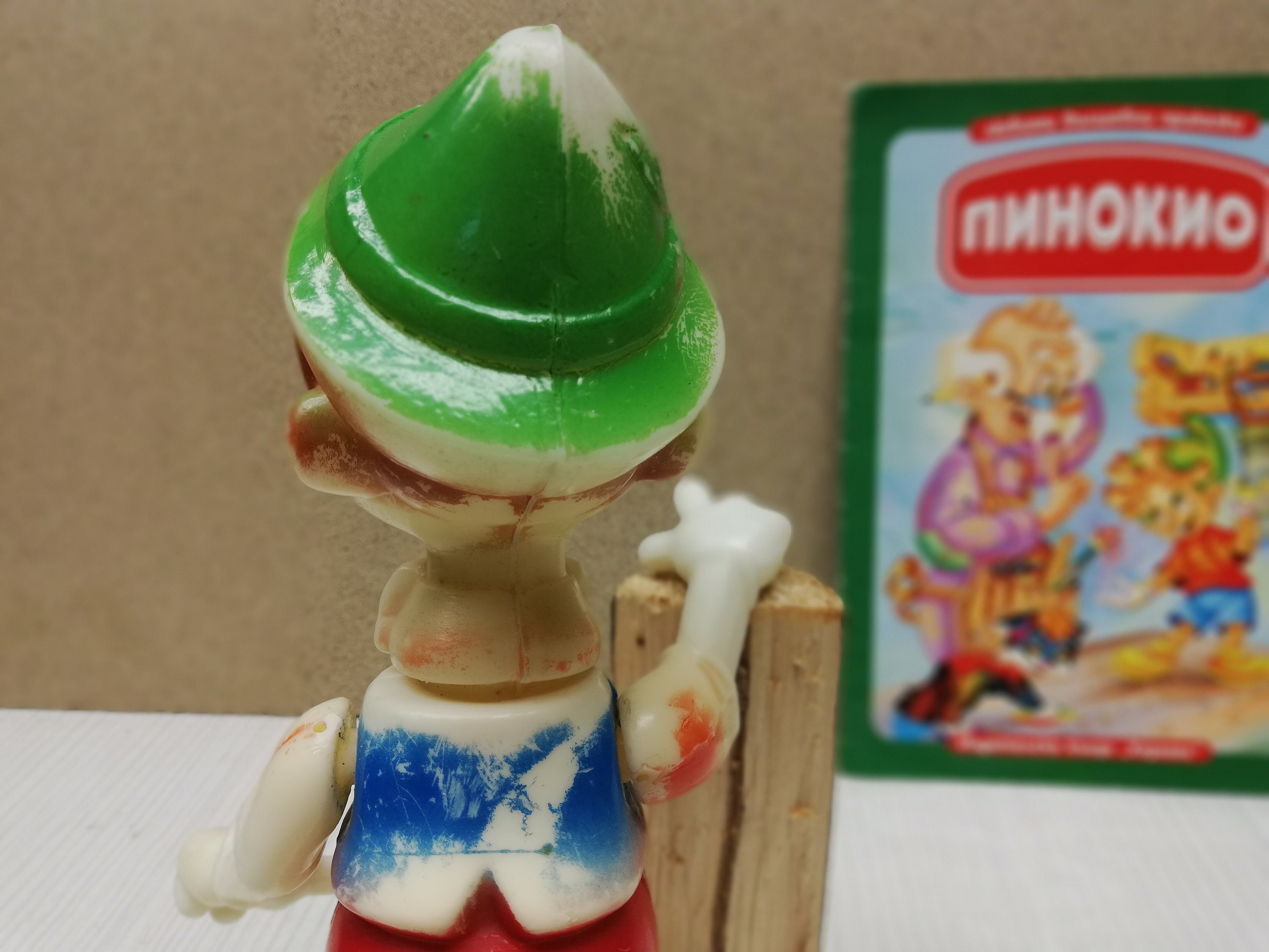 Vintage Pinocchio Doll – 1960s Soviet Plastic Toy, Collectible Buratino ...