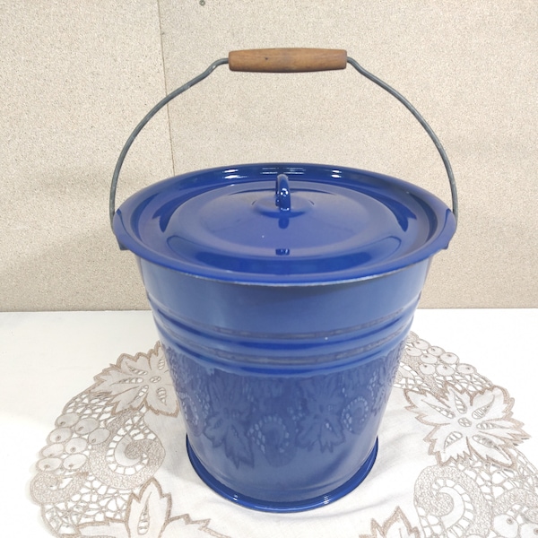 Enamel Bucket - Etsy