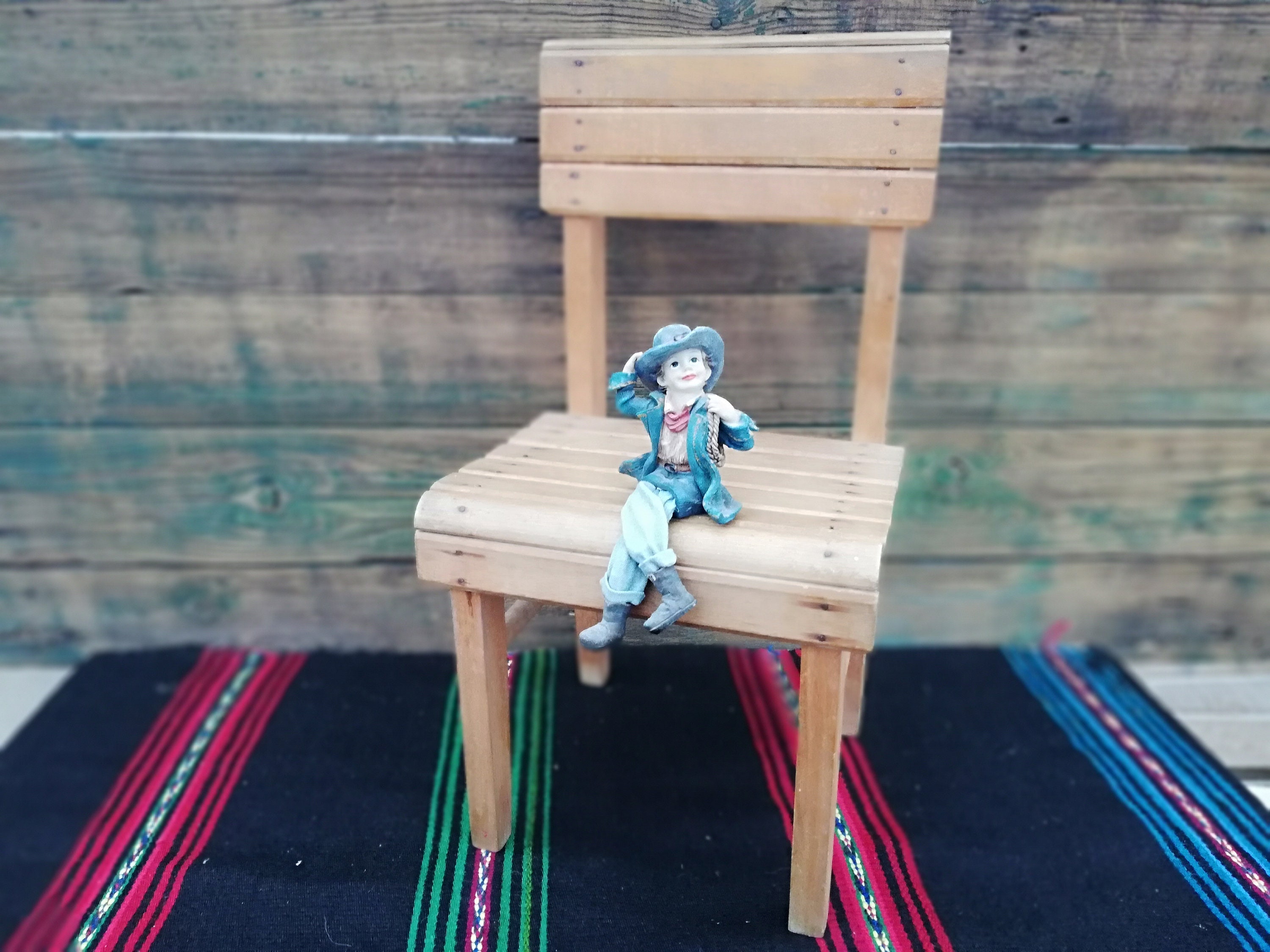 Small Wooden Chair Four Legged Chair Children's Stool - Etsy