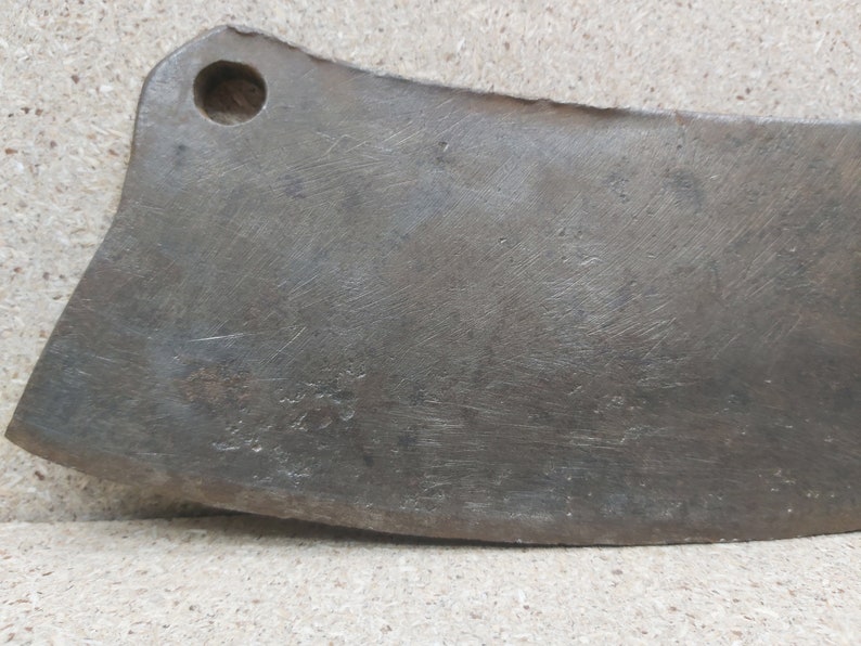 Vintage Cleaver Primitive Meat Knife Bone Chopper Heavy - Etsy