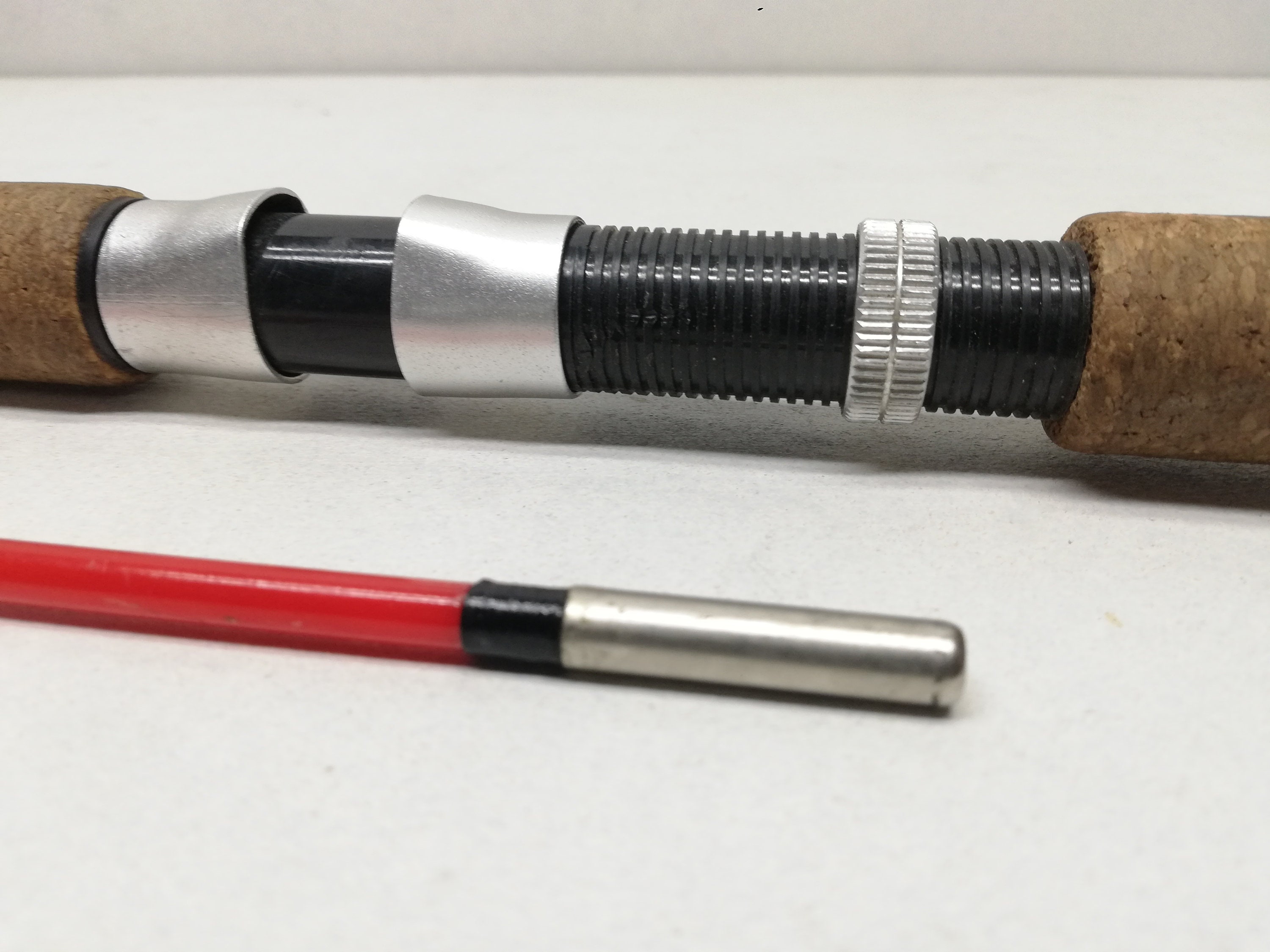 Vintage Fishing Pole GERMINA Fishing Rod Cork Handle - Etsy UK