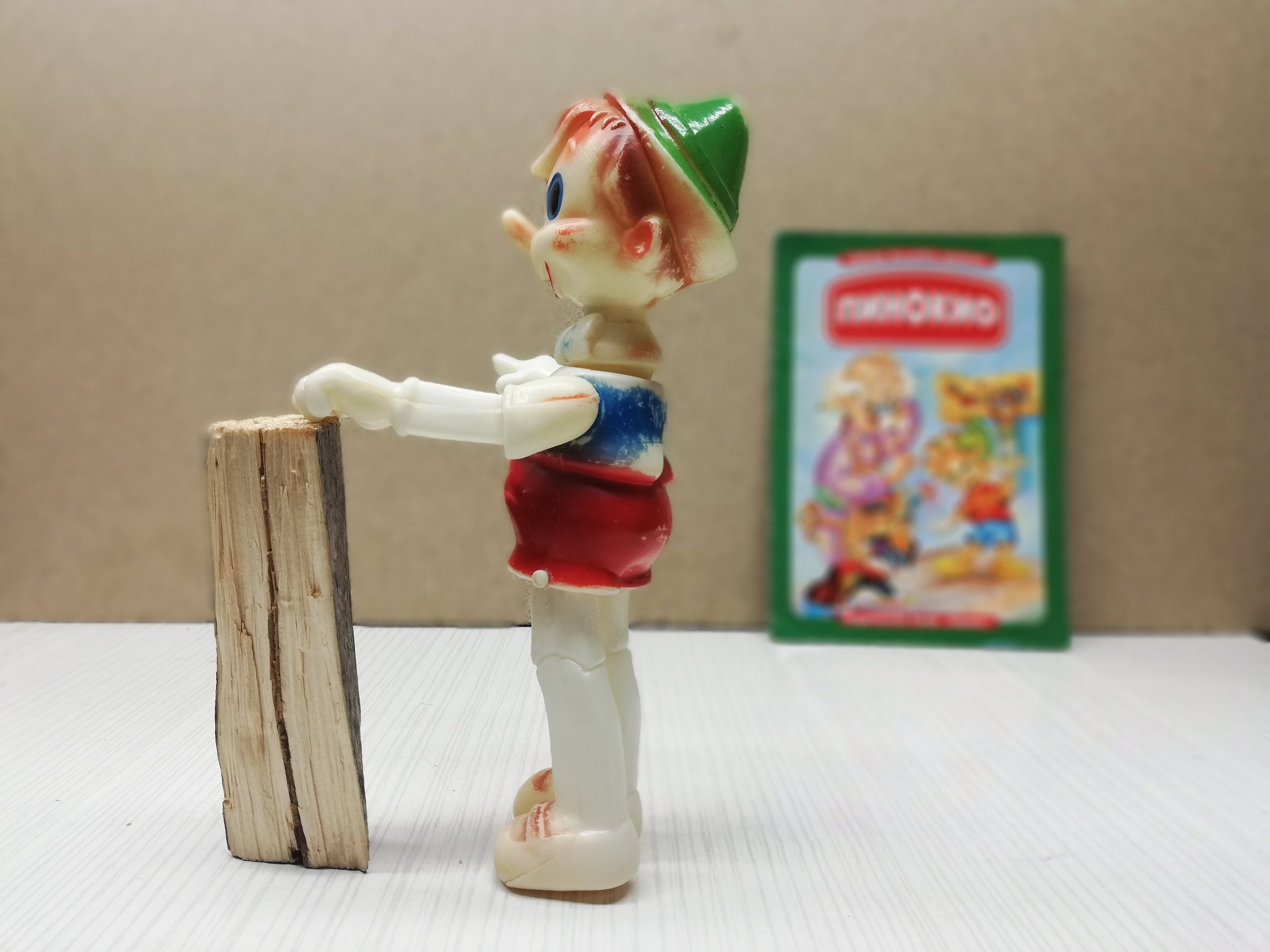 Vintage Doll Pinocchio Soviet Toy From 60s Plastic Doll - Etsy