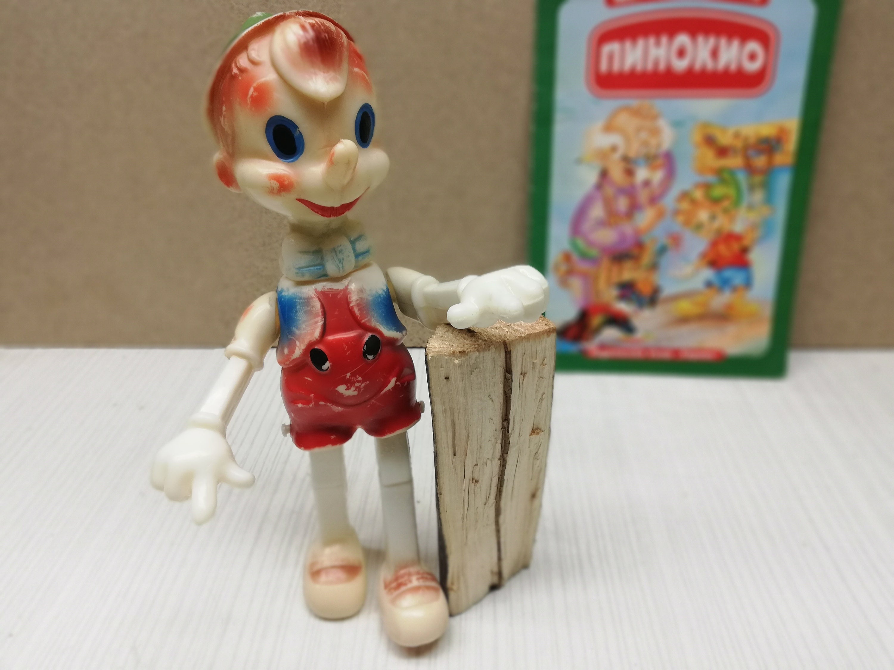 Vintage Doll Pinocchio - Soviet Toy From 60s - Plastic Doll - Buratino ...