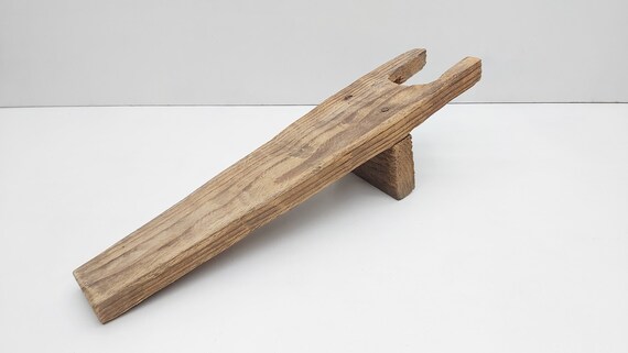 Vintage boot jack - Handmade wooden boot puller - Pri… - Gem