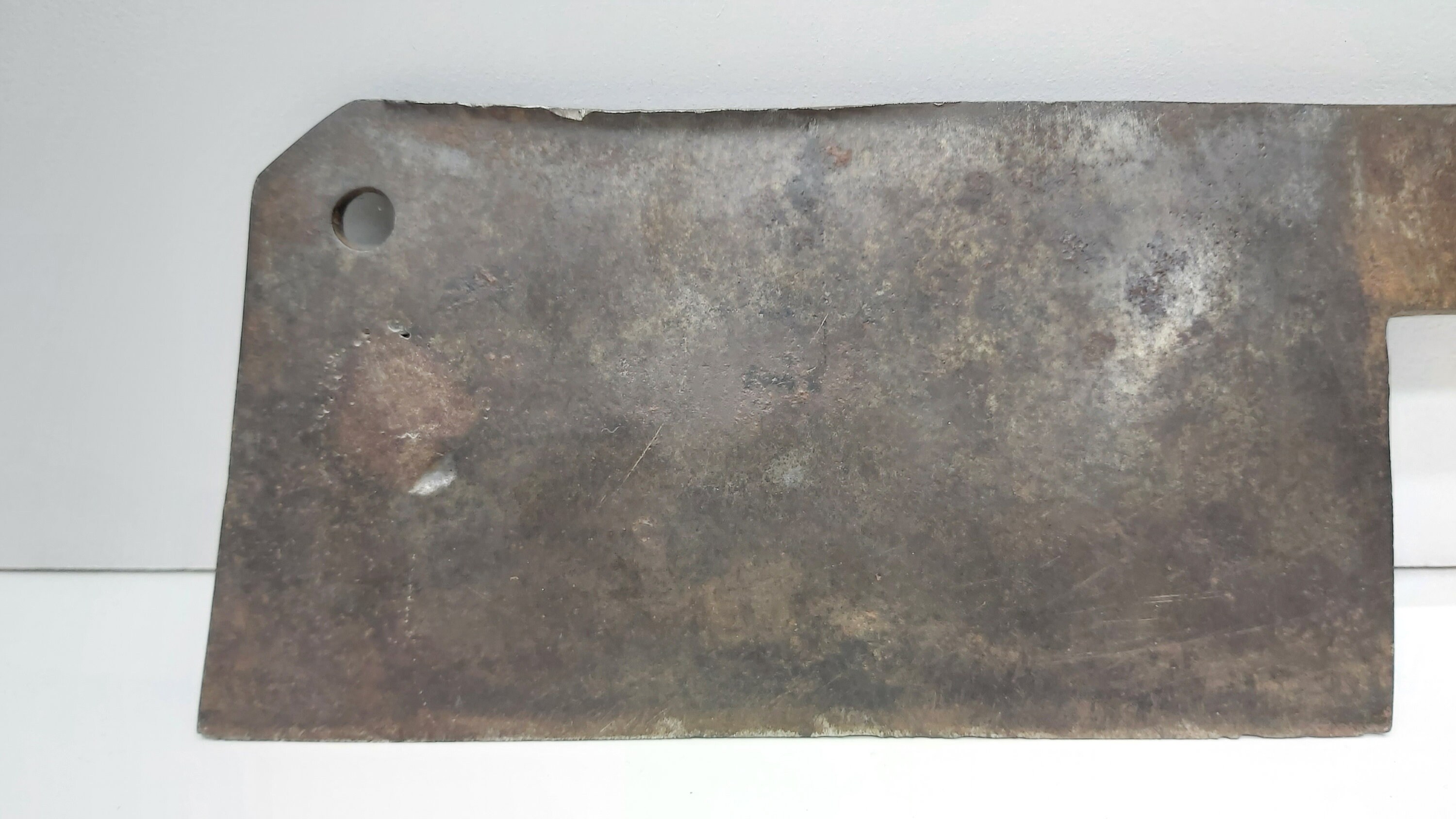 Vintage Meat Cleaver Rusty Meat Knife Heavy Butcher Knife - Etsy