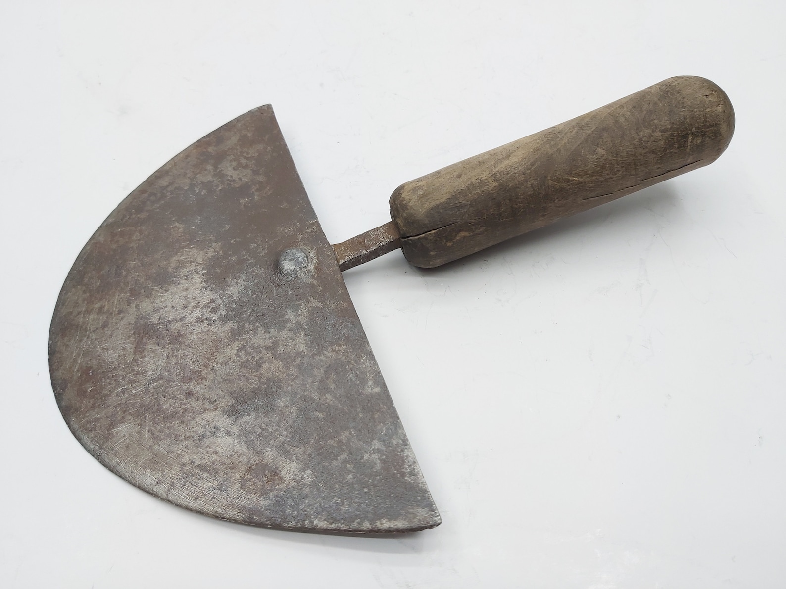 Antique Food Chopper Primitive Herb Cutter Chopper Single Metal Rusty ...