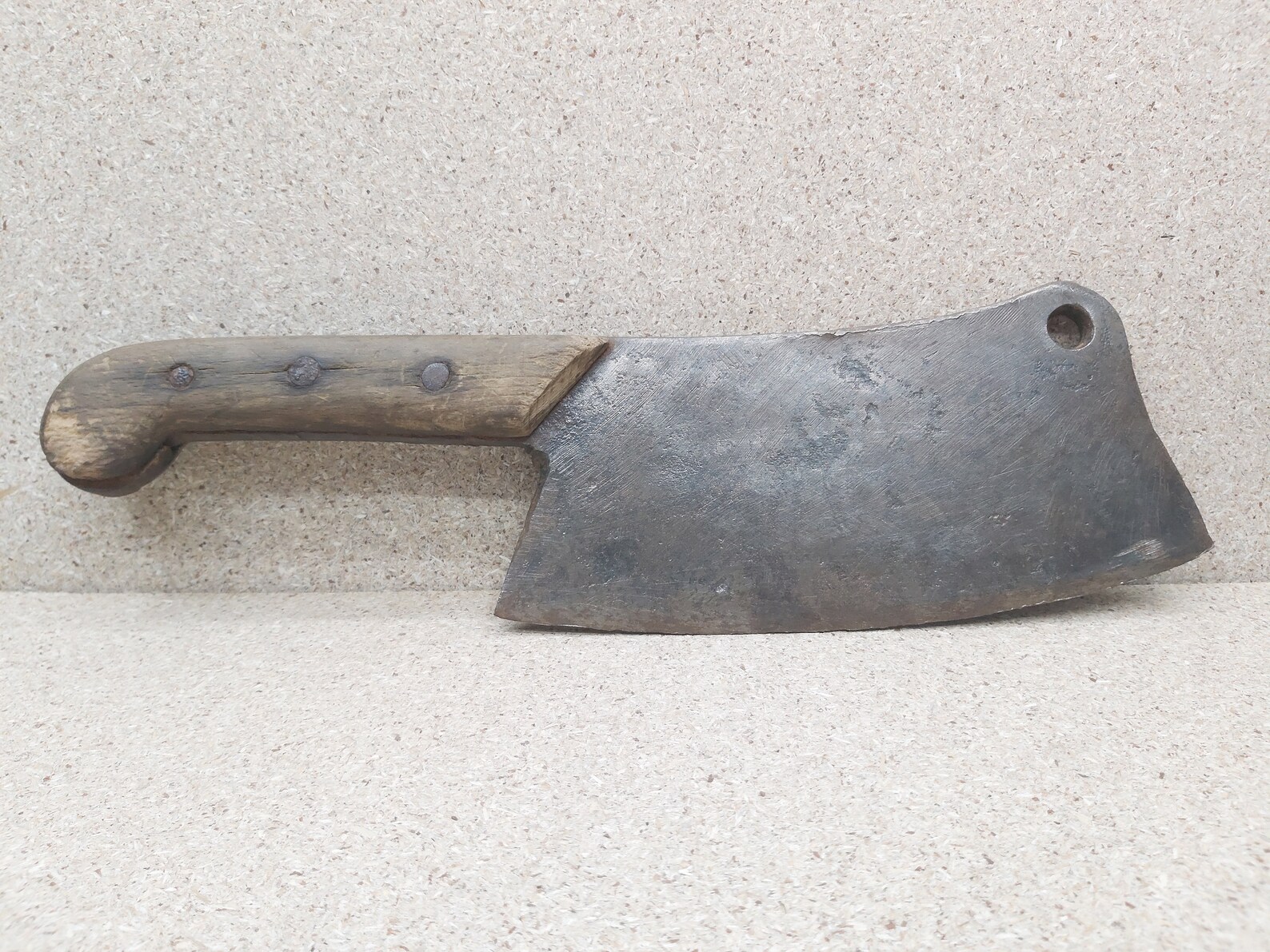 Vintage Cleaver Primitive Meat Knife Bone Chopper Heavy - Etsy