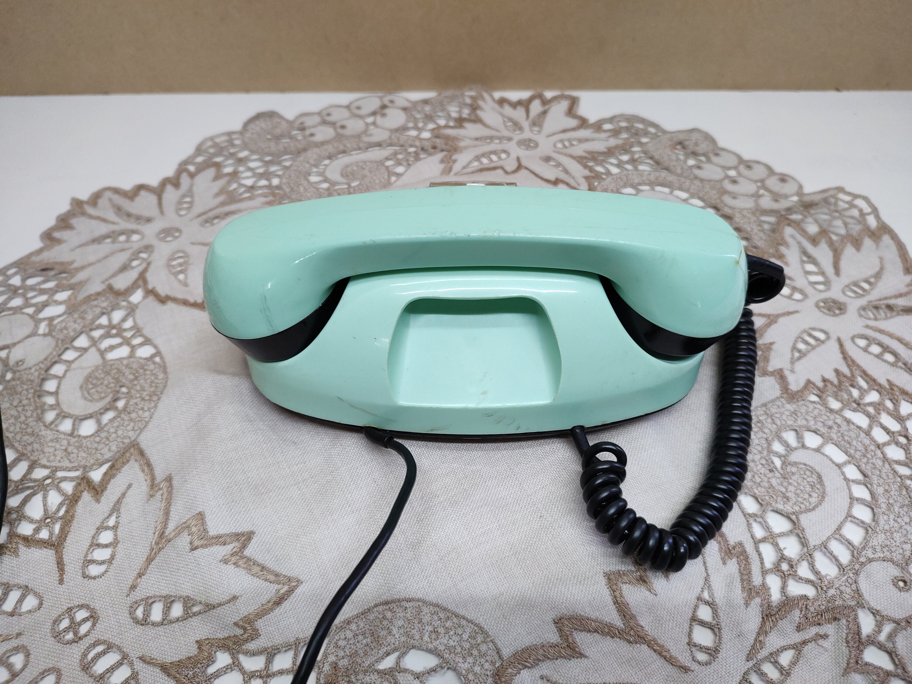 Vintage Dial Landline Telephone Plastic Rotary Phone RESPROM - Etsy
