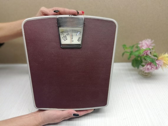Vintage Bathroom Scale Personal Scale Metal Scale | Etsy