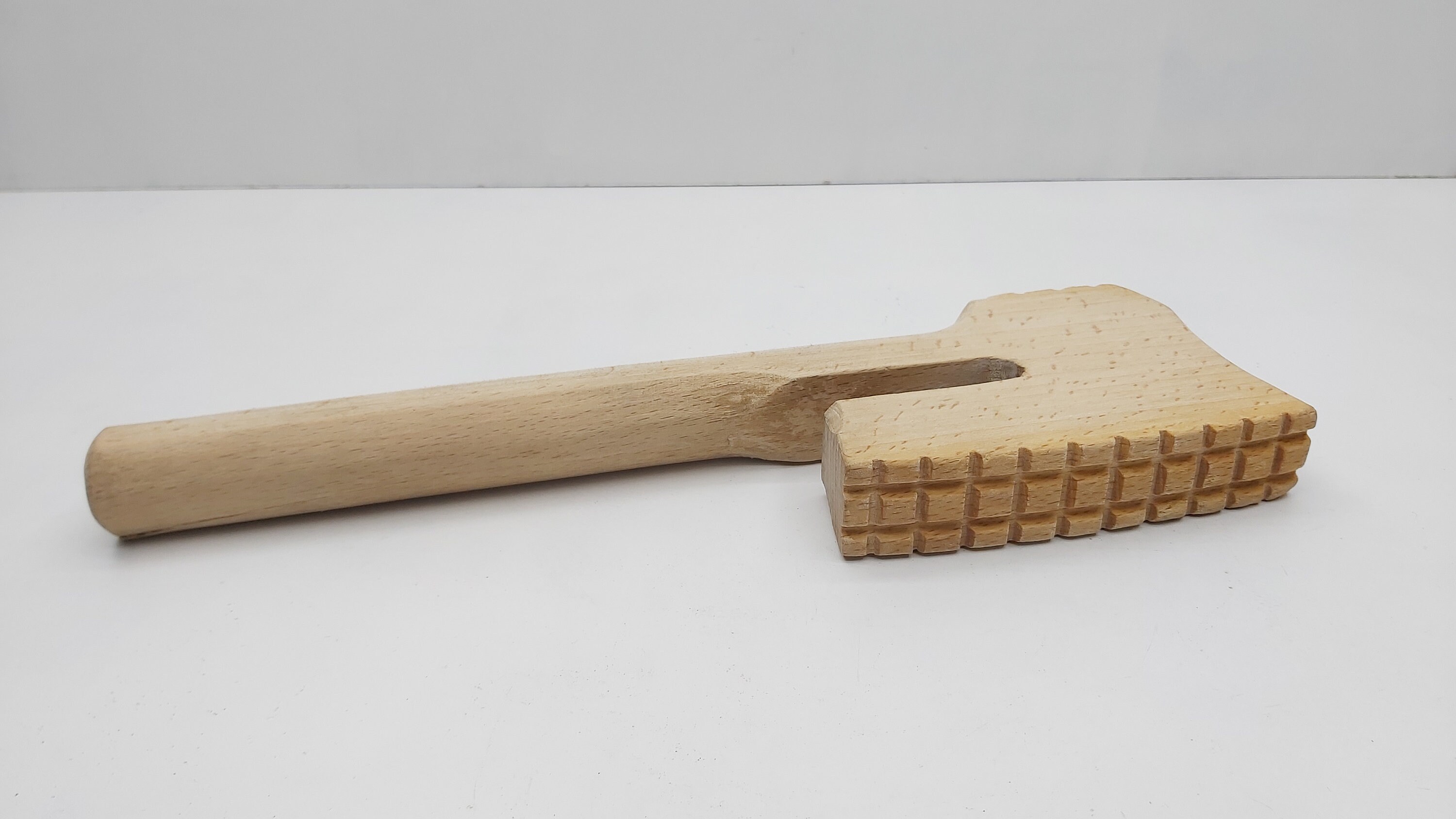 Vintage Wood Meat Mallet: Retro Kitchen Tenderizer - Etsy