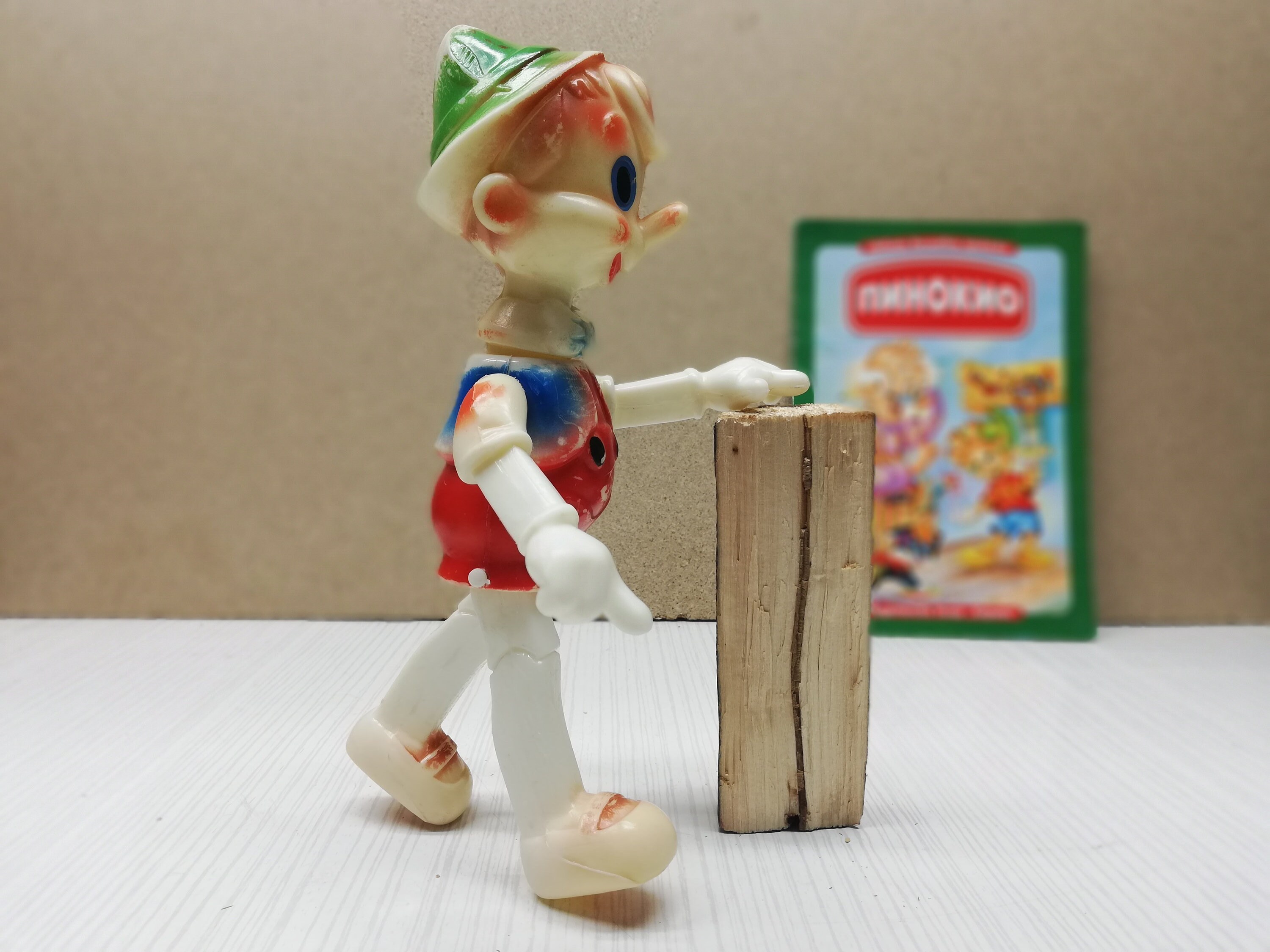 Vintage Doll Pinocchio - Soviet Toy From 60s - Plastic Doll - Buratino ...