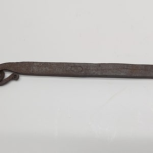 Pizza Paddle - Iron Rusty Old Kitchen Paddle - Oven Bread Peel Long 17 ...