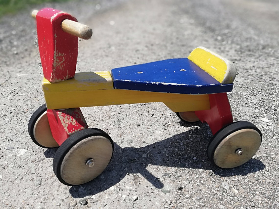 Vintage Hand Made Wood Wheel Children's Wooden Wheel | Etsy