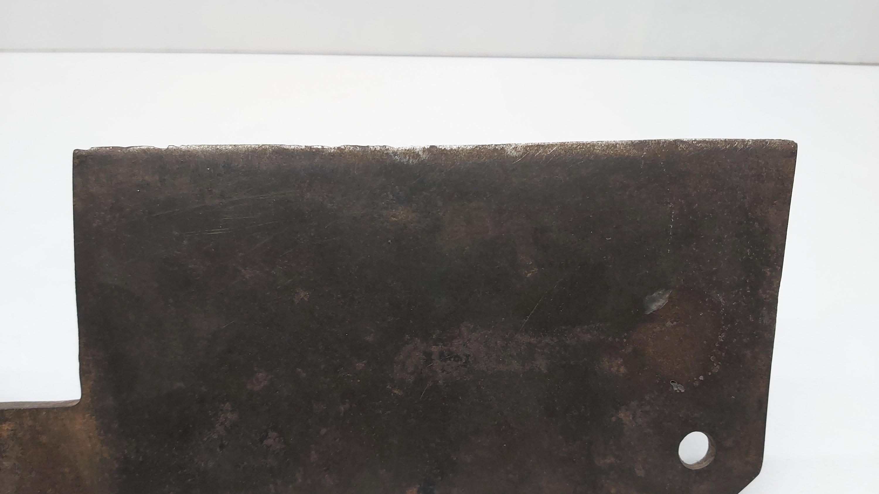 Vintage Meat Cleaver Rusty Meat Knife Heavy Butcher Knife - Etsy