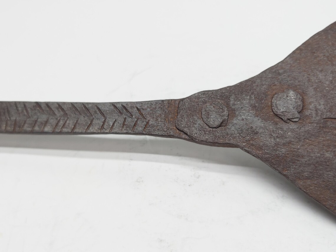 Pizza Paddle Iron Rusty Old Kitchen Paddle Oven Bread Peel - Etsy